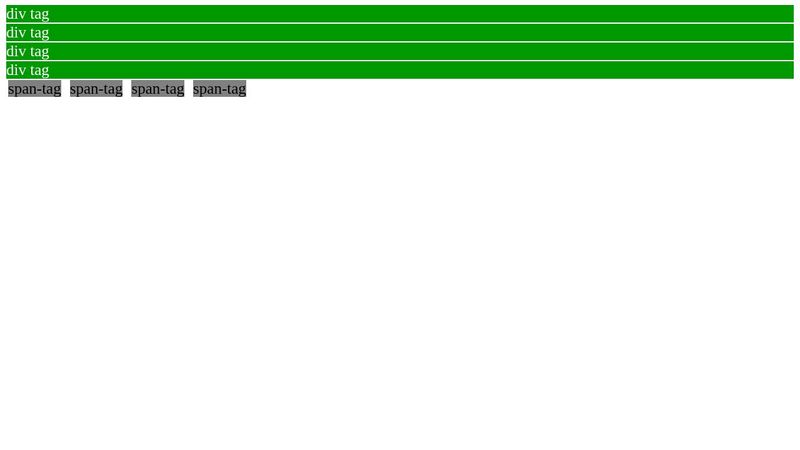 How to use div tag in HTML to divide the page