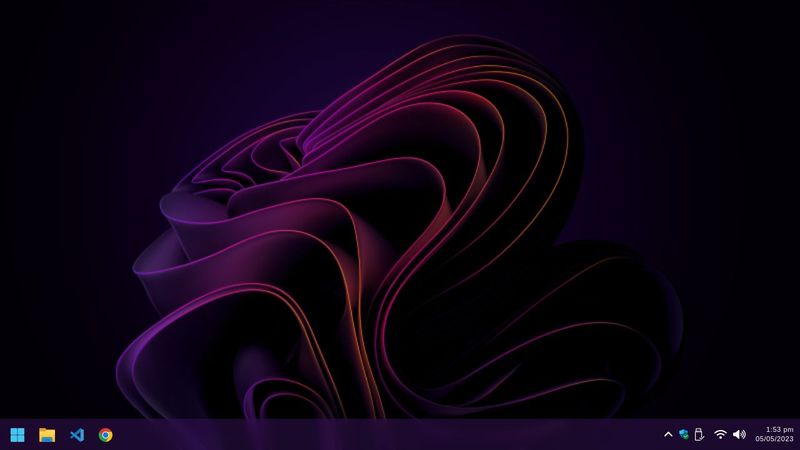 Windows 11 UI Clone Built with HTML, CSS, and JavaScript