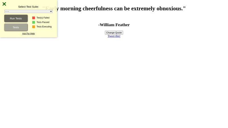 Random Quote Machine (Works)