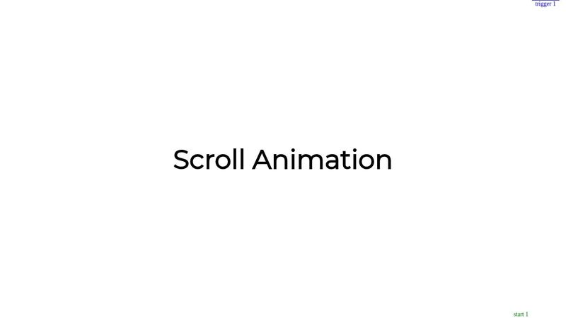 Javascript Scroll Animation