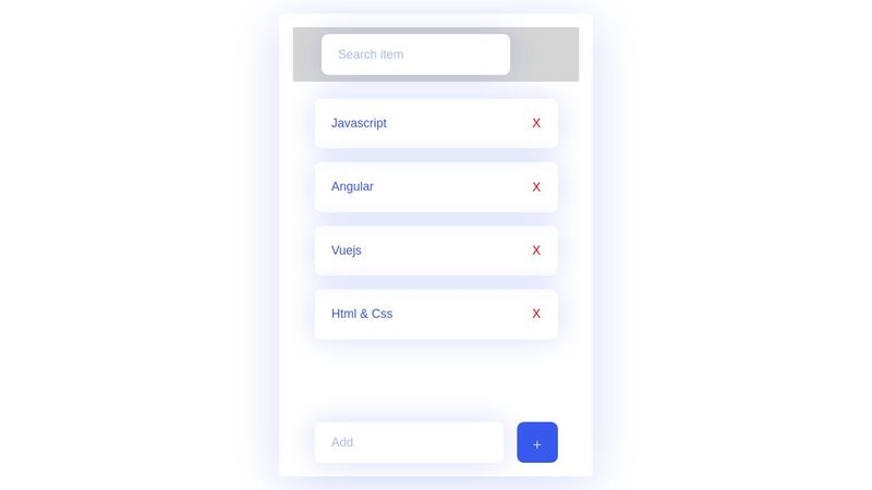 Javascript Dom wishlist