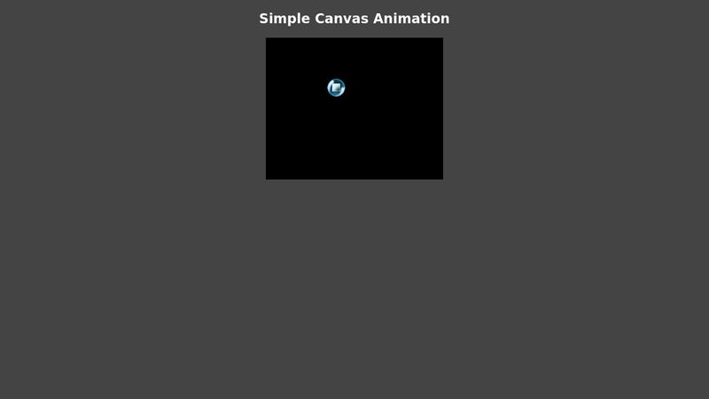 Simple Canvas Animation