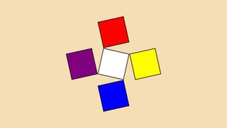 Rotating squares animation