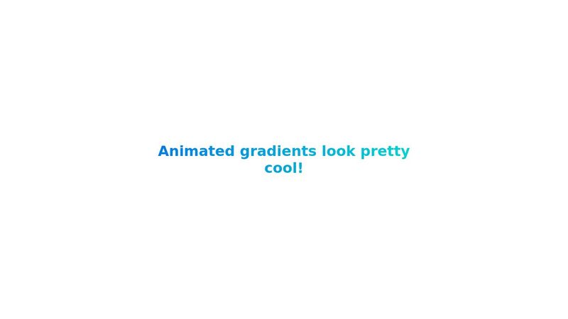 Text Gradient animation (Vercel style)
