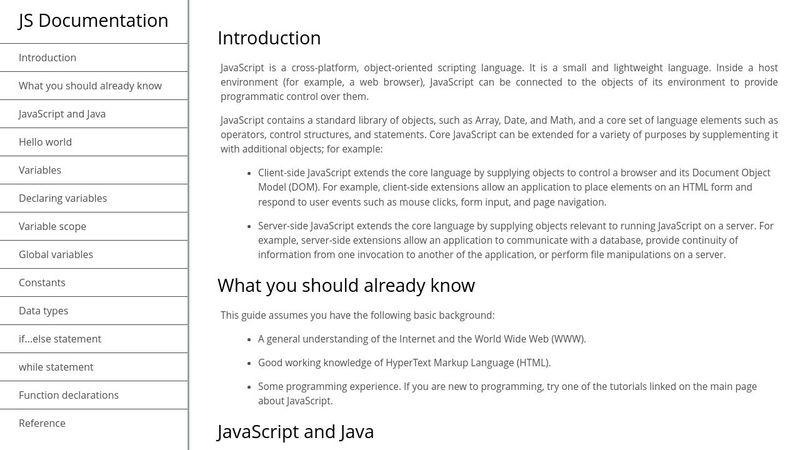 Build a Technical Documentation Page (FreeCodeCamp Project 4)