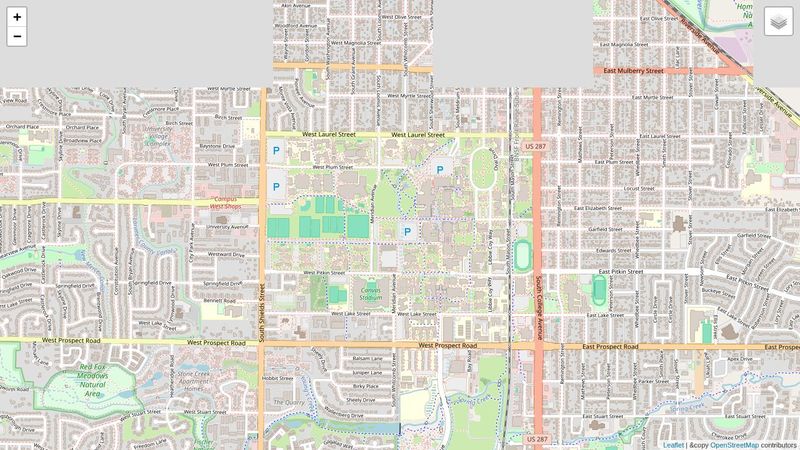 React Leaflet Map Layers