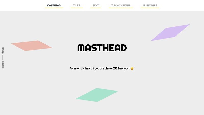 Pure Css Scroll Driven Animations Responsive Webpage