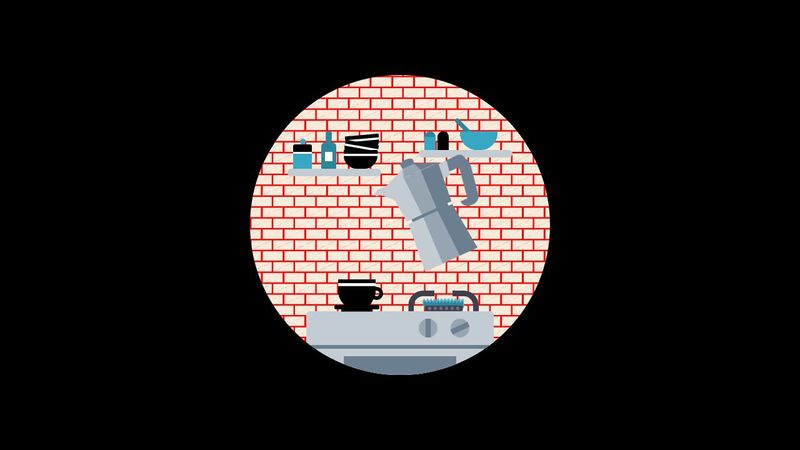 CSS coffee animation