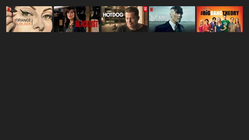 Netflix Slider pure CSS