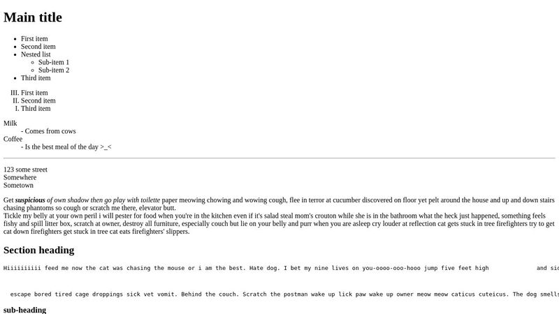 COMPSCI 719 Module 1.3 HTML basics