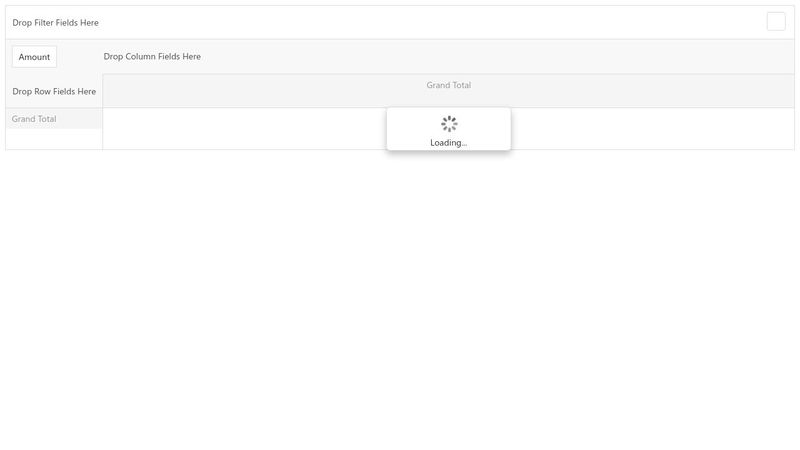 Web API Service - DevExtreme Pivot Grid