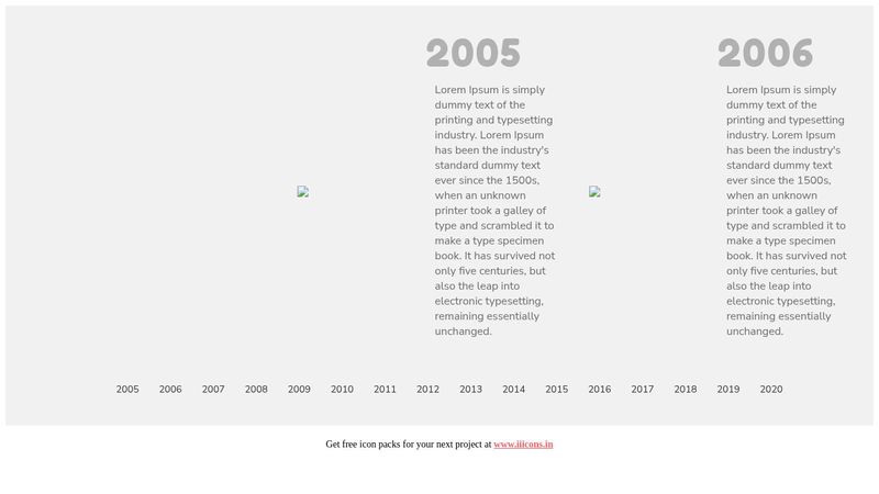 Timeline - Using slider