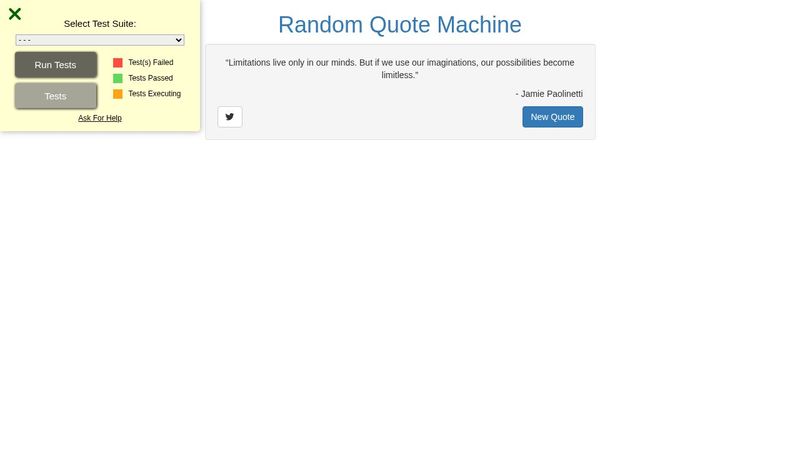 Random Quote Machine