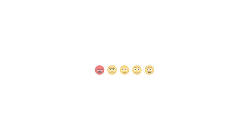 CSS Only Smiley rate