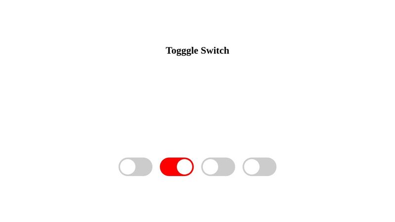 CSS Toggle Switch