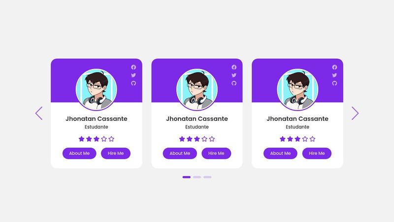 Card Carousel | HTML, CSS e JS