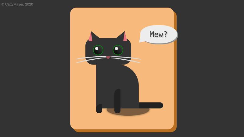 Black Cat - Pure CSS