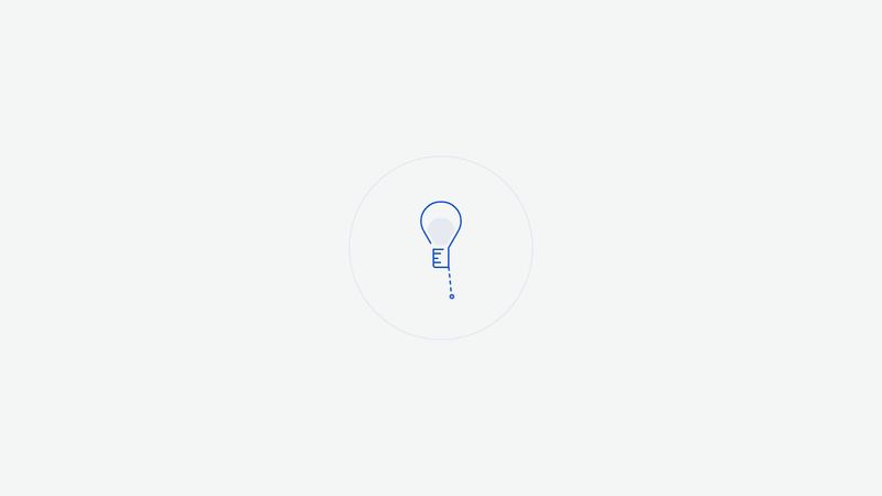 Light Bulb Toggle Button