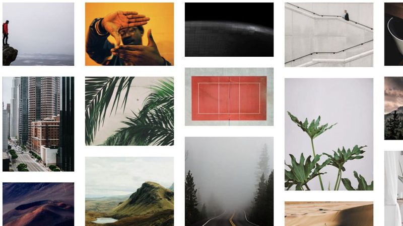 CodePen Home Infinite Photo Grid