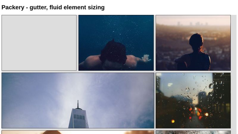 Packery - Draggabilly