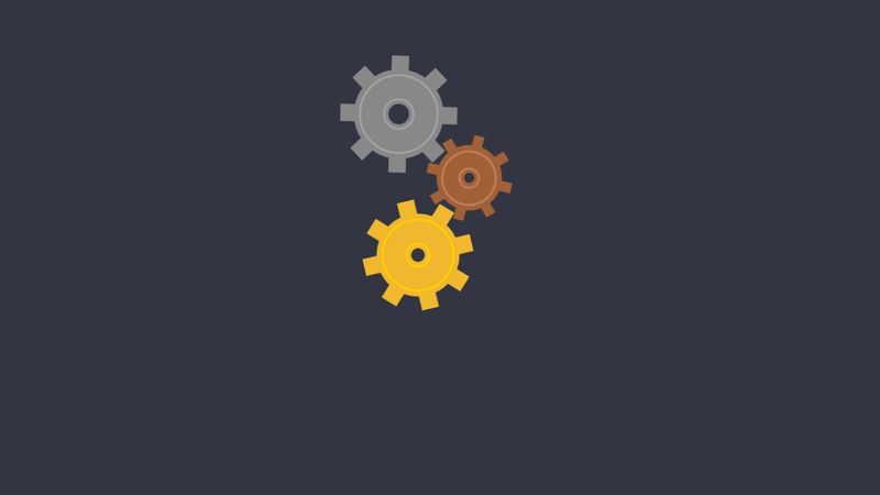 Cogs Animation (Pure CSS)