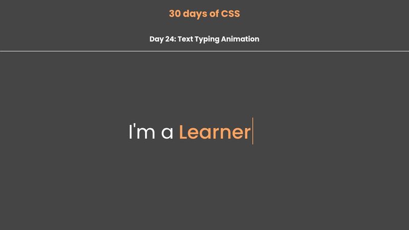 Text Typing Animation