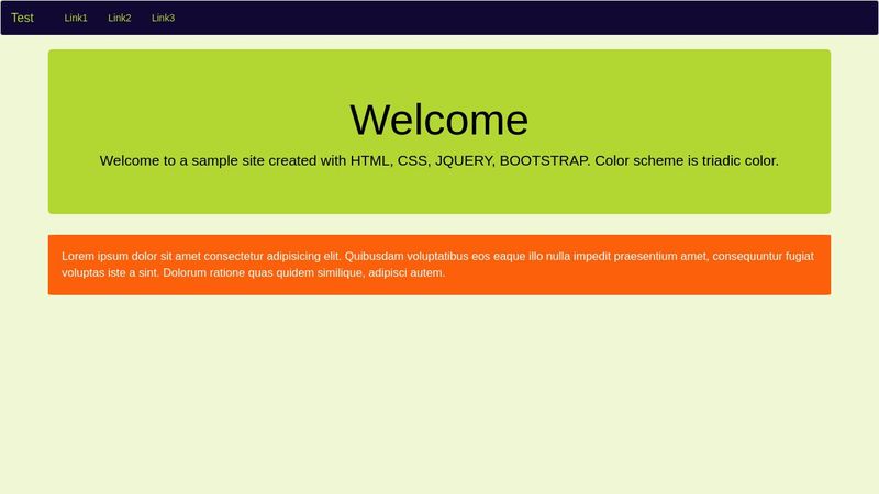 Responsive navbar using bootstrap