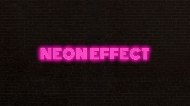 CSS Neon Effect