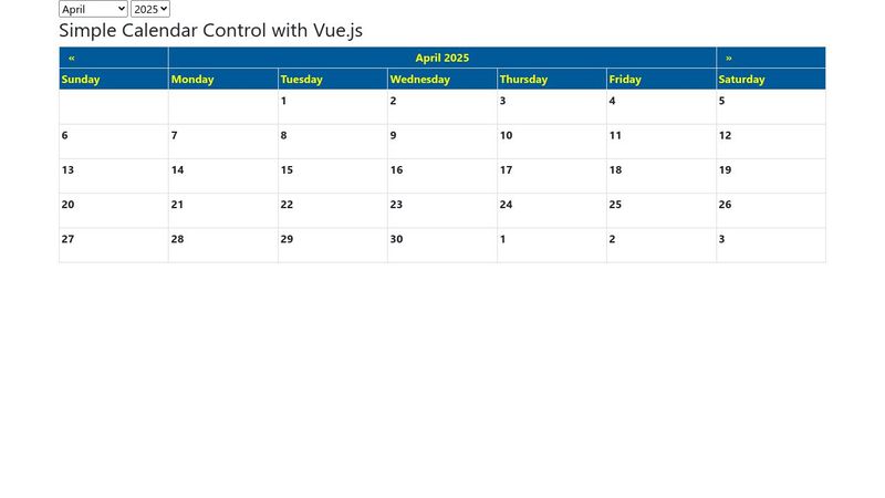 recurring events calendar vuejs