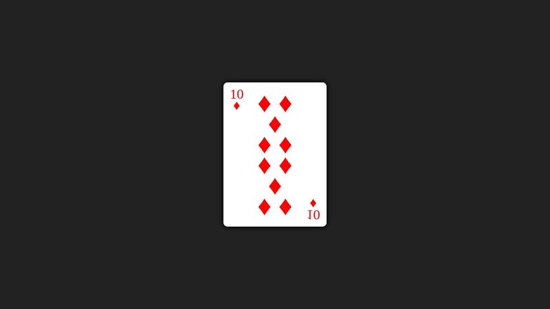 Pure CSS set of cards animation