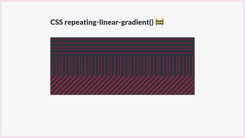 Repeating Linear Gradient Background Stripes