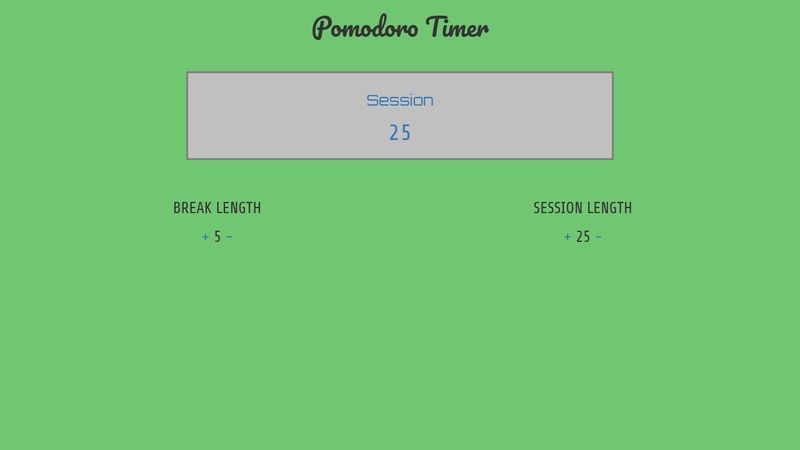 Pomodoro Timer