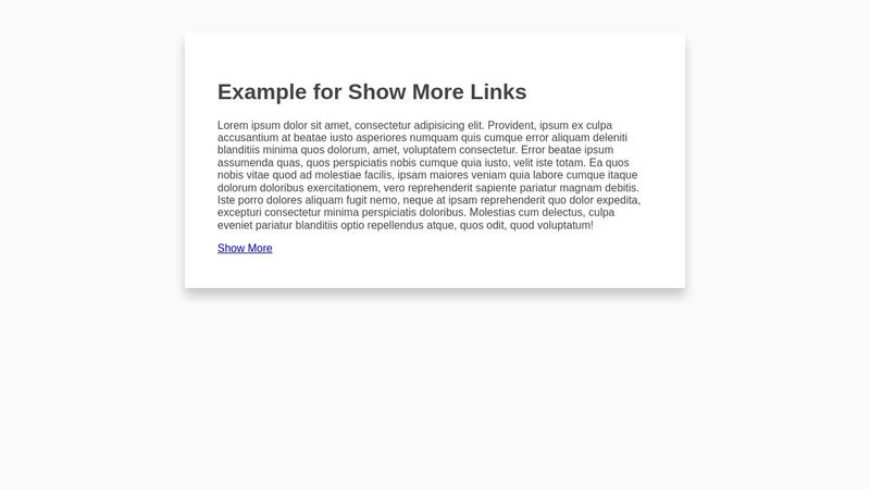[CSS only] Show and Hide Text
