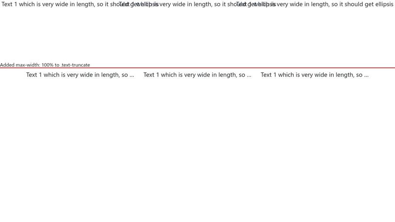 Bootstrap 4 Text-truncate issue