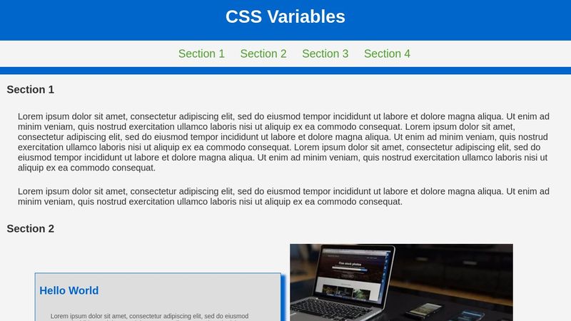 CSS Variables Tutorial