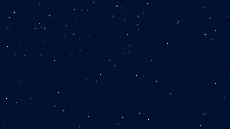 Vanilla JS and CSS Starfield