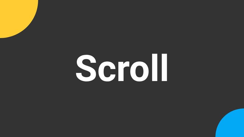 Scroll clip-path effect