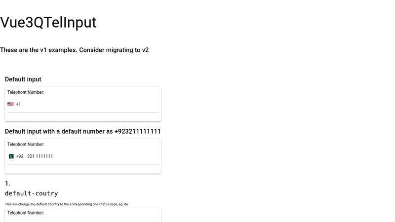 vue3-q-tel-input - v1