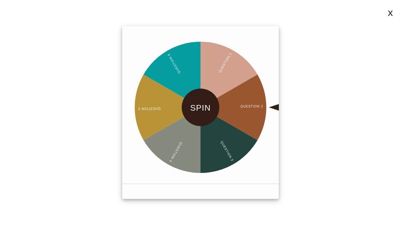 Pie Spin Random