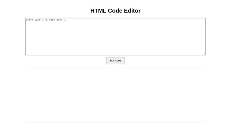 Html executor