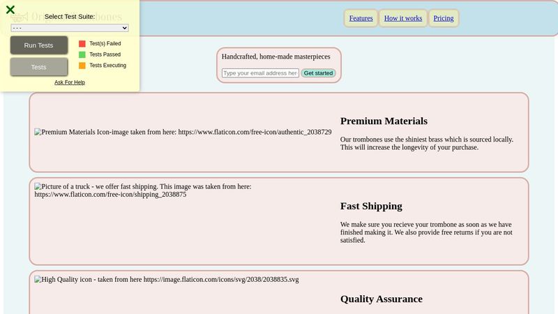 Product Landing Page - Freecodecamp project