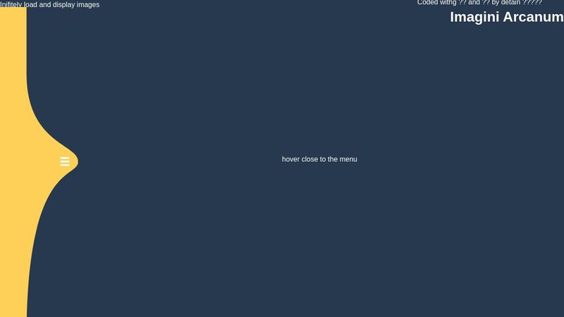 Packery Infinite-Scroll Images-Loaded JSON Scrolling Image Gallery giong Hover Menu Settings ...