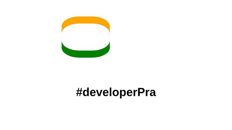 india creative flag using css