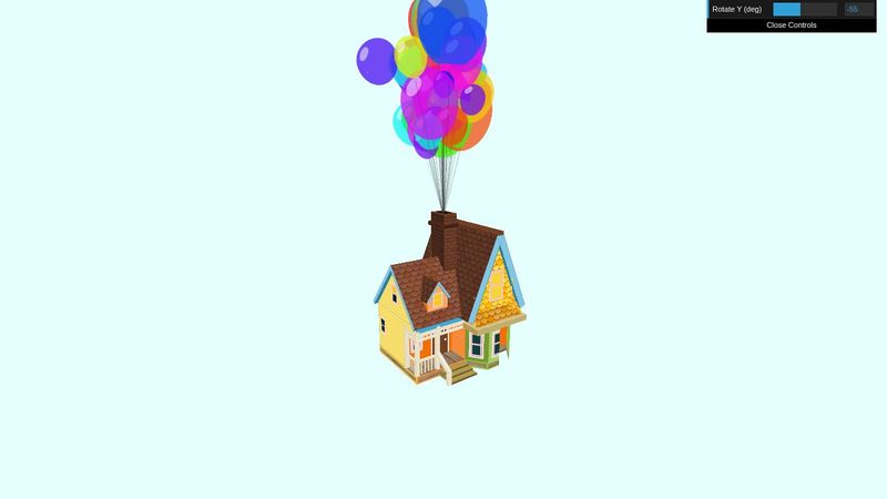 CSS House from "Up" 🎈