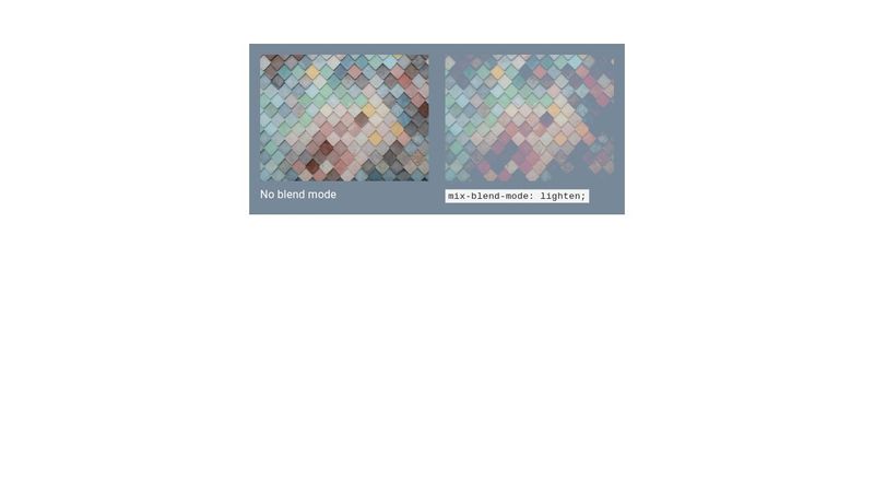 Learn CSS - Lighten blend mode