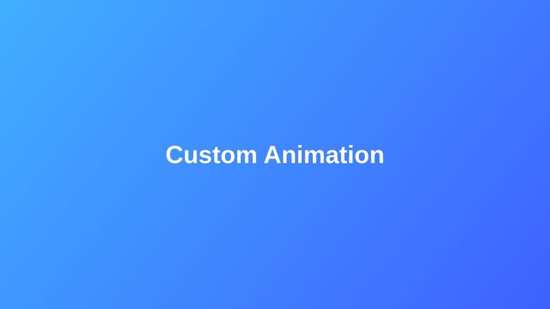 fullPage.js Custom Transition Animation - Demo