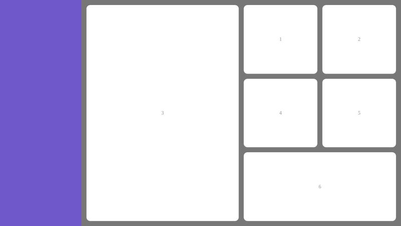 Responsive Dashboard CSS Grid (Draggable Tiles)