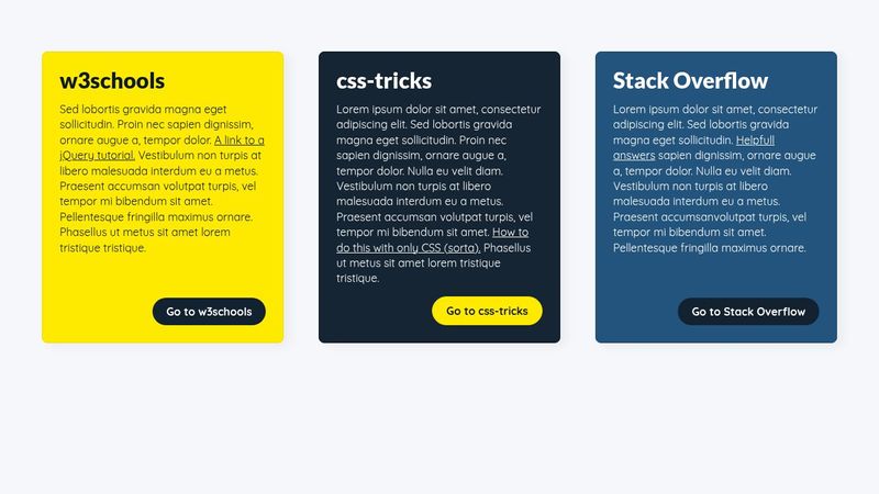 Using jQuery to make a whole div (card) with nested links clickable ...