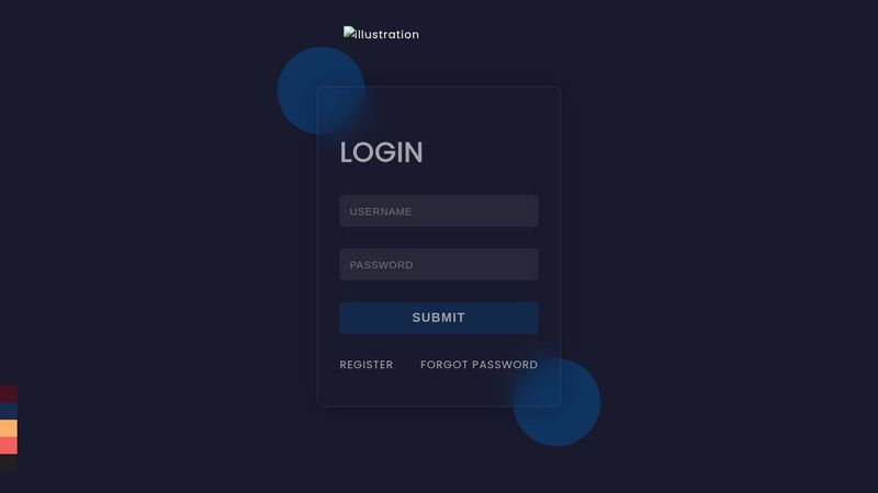 Glassmorphism Login - Different Theme