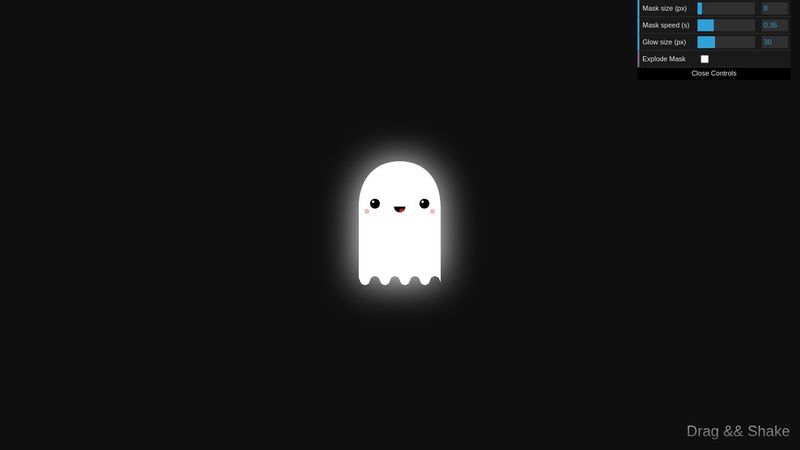Breaking down CSS Mask with Ghosts (Double Tap && Shake!)